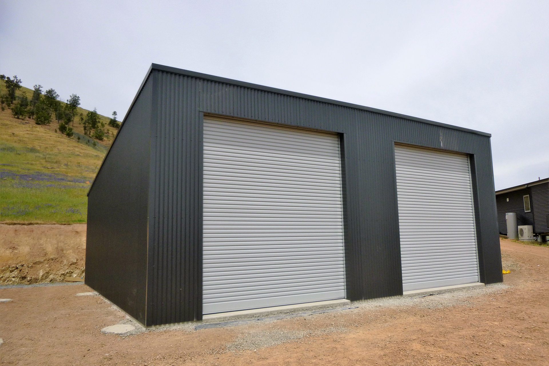 Custom Skillion Sheds | Outdoor Steel Solutions