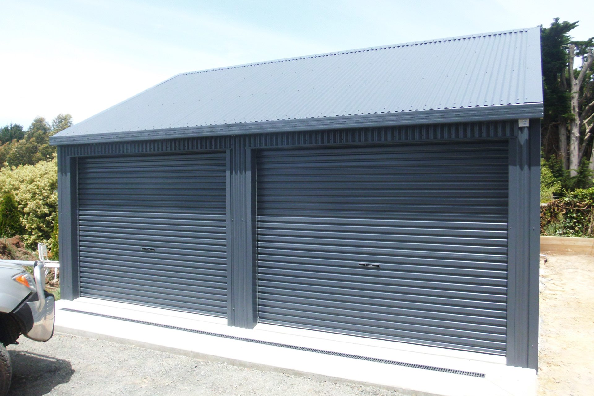 Custom Skillion Sheds | Outdoor Steel Solutions